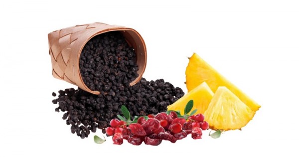 Merisoare fara zahar infuzate cu suc de ananas, si stafide de Corint ...