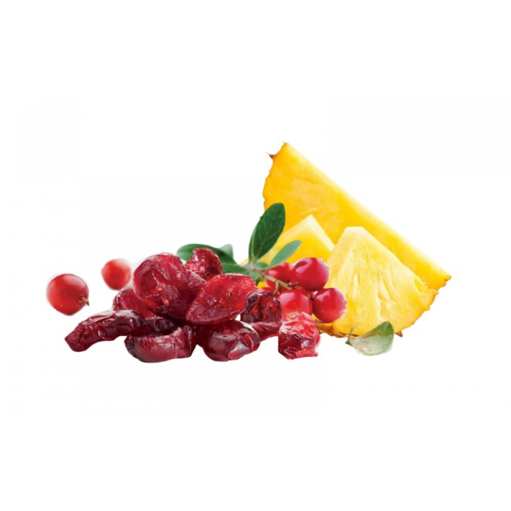 Merisoare fara zahar infuzate cu suc ananas 500g