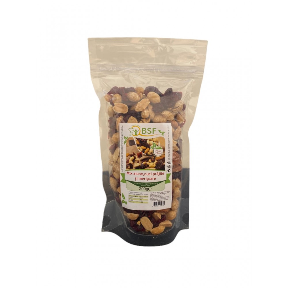 Mix alune, nuci coapte si merisoare 200g