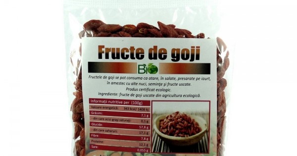 Bio Fructe Goji 125g