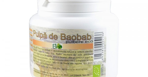 Bio Baobab pulbere 200g