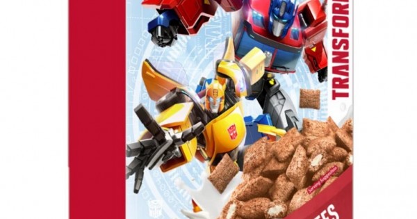 Cereale TRANSFORMERS pernite din cacao umplute cu crema de lapte 375g